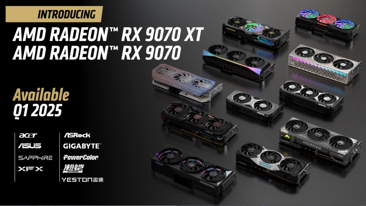 AMD הכריזה על הדור הבא של מעבדים גרפיים מסדרת Radeon RX 9070 עם שדרוג ...